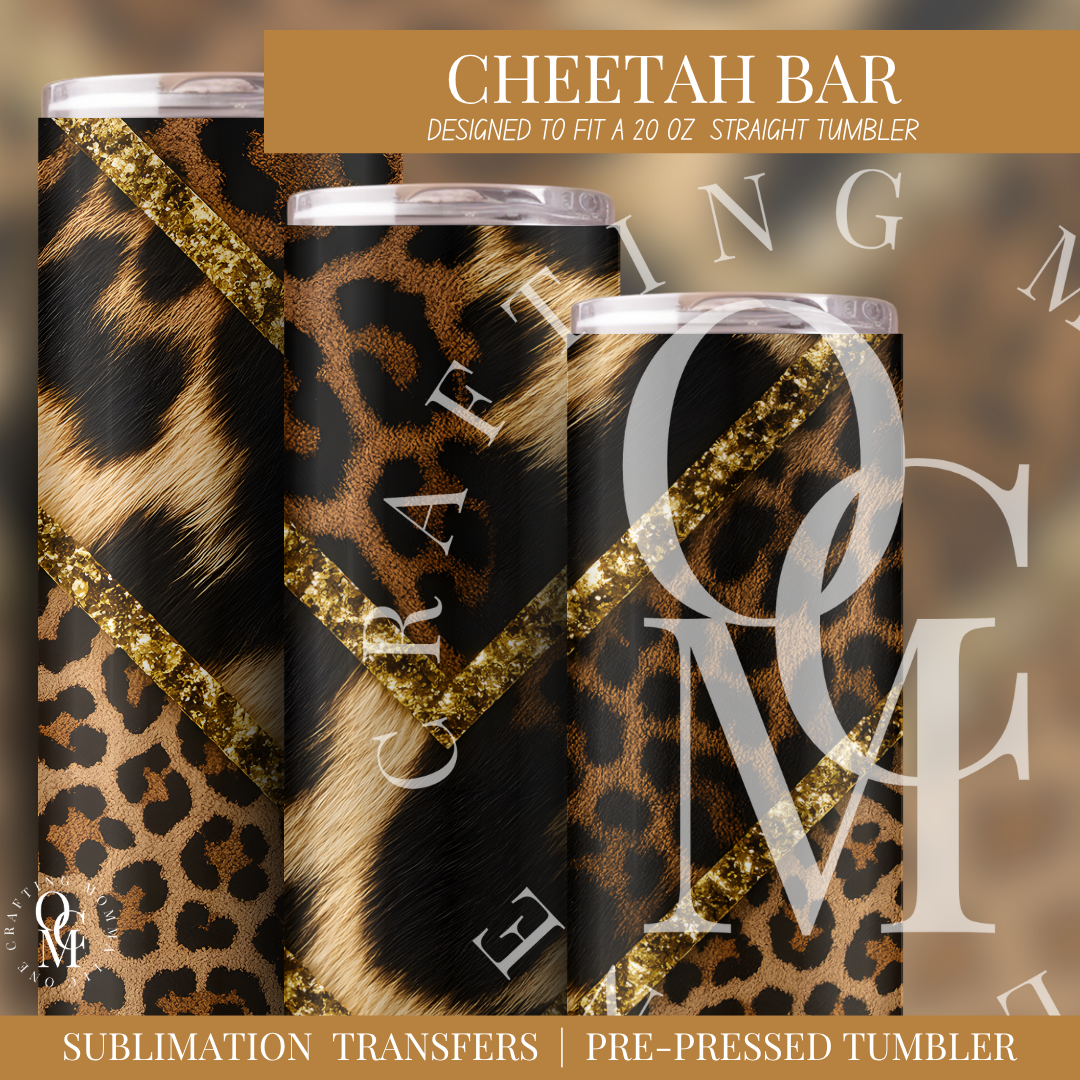 Cheetah Bar – One Crafting Momma LLC